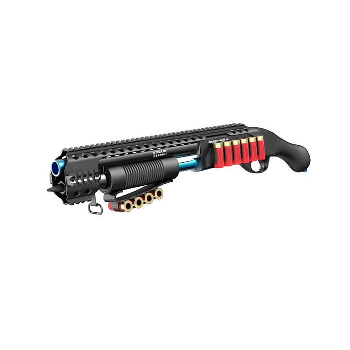XYL M870P X996 Shorty Shotgun | Shell-Eject Dart & Gel Blaster