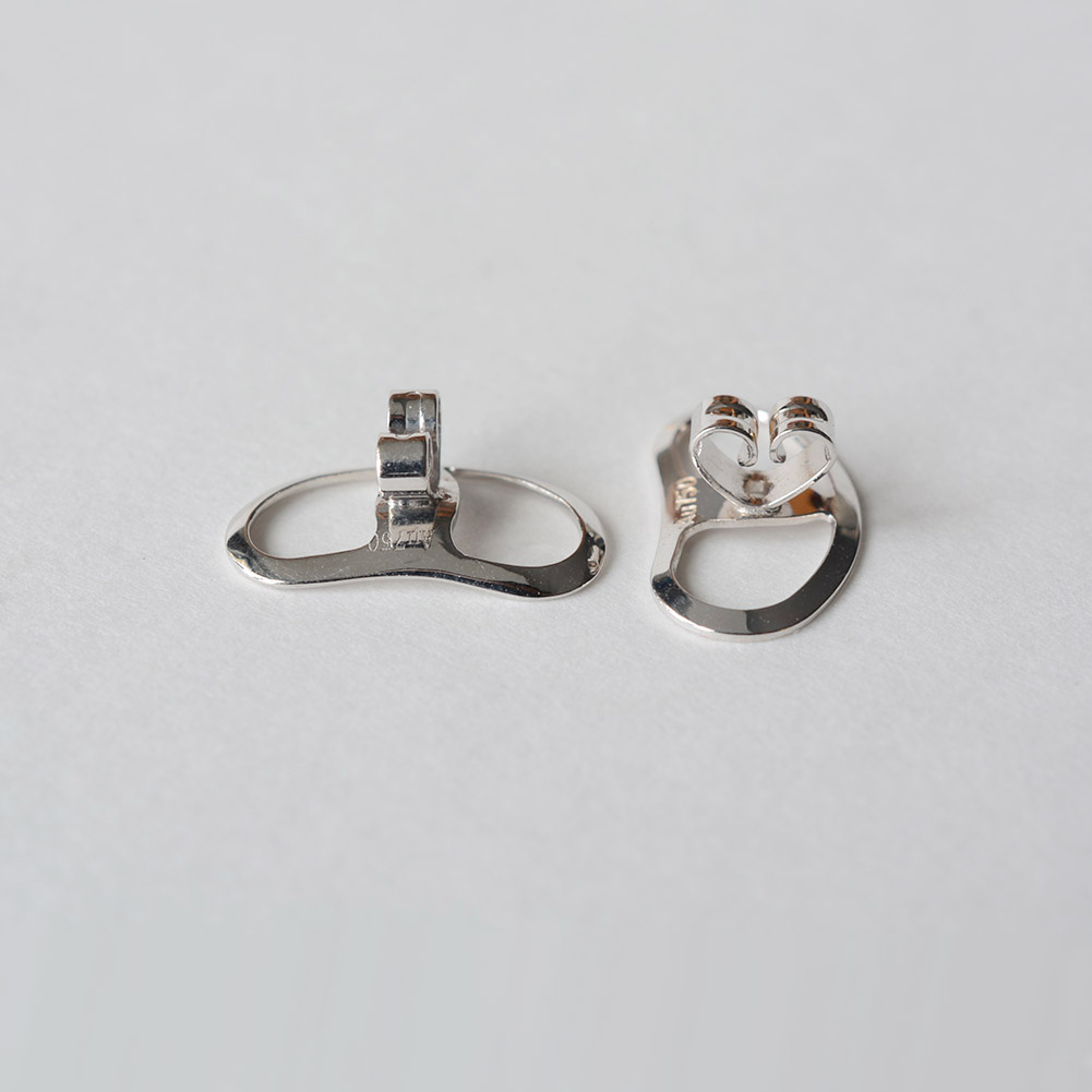 18k Gold Earring Backs for Drop Earrings