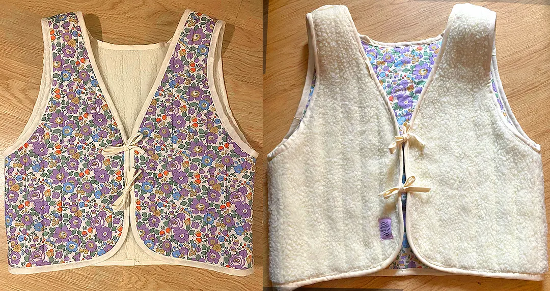 The Reversible Dream Vest PDF Patterns
