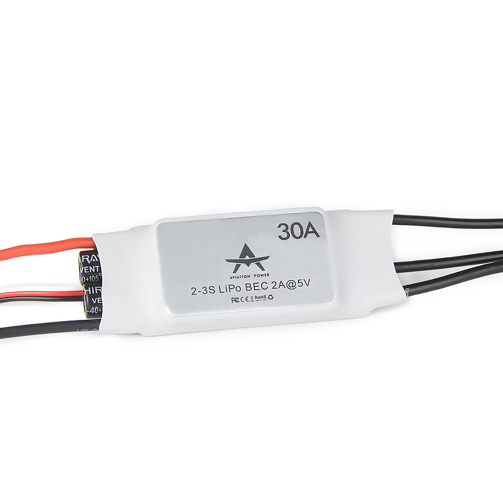 TMOTOR AT30A ESC Supports 2-3S Lipo batteries For Fixed Wing Drones